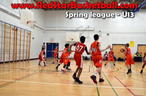 Red Star Basketball * U13 boys * GOLD MEDAL winners SPRING LEAGUE ...